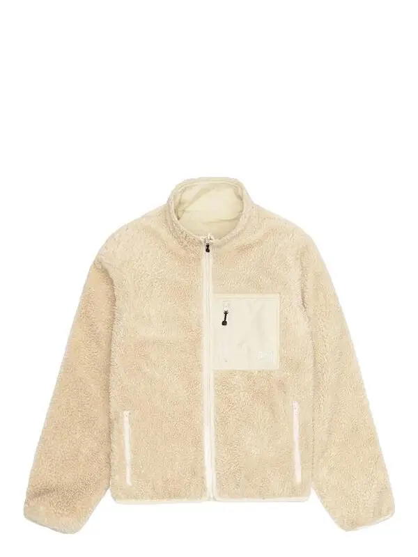 StÜssy Sherpa Reversible Jacket - Natural