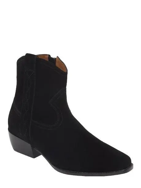 FRANKIE4 Shadow Bootie - Black Suede