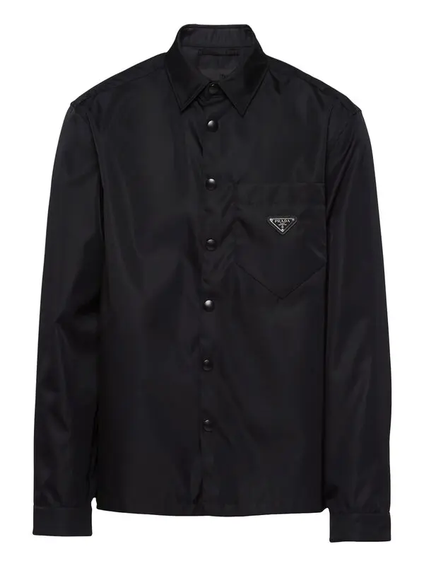 Prada Re-nylon Shirt - Black