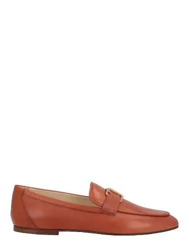 TOD'S Leather Loafers - Brown