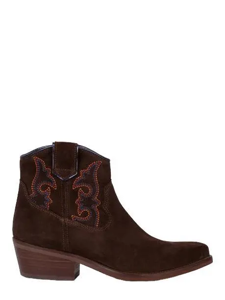 Penelope Chilvers Cassidy Western Boots - 229 Bitter Chocolate