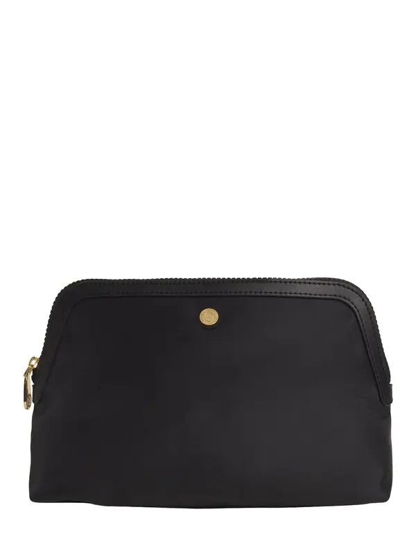 Harrods Large Nylon Makeup Bag - Black