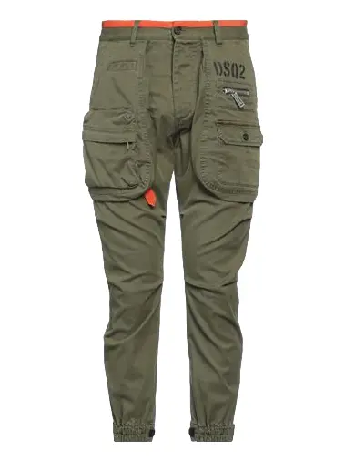 Dsquared2 Cotton Blend Cargo Pants - Green
