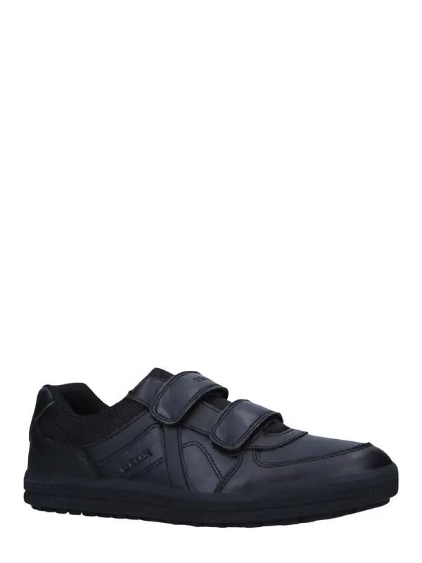 Geox Leather Arzach Sneakers - Black