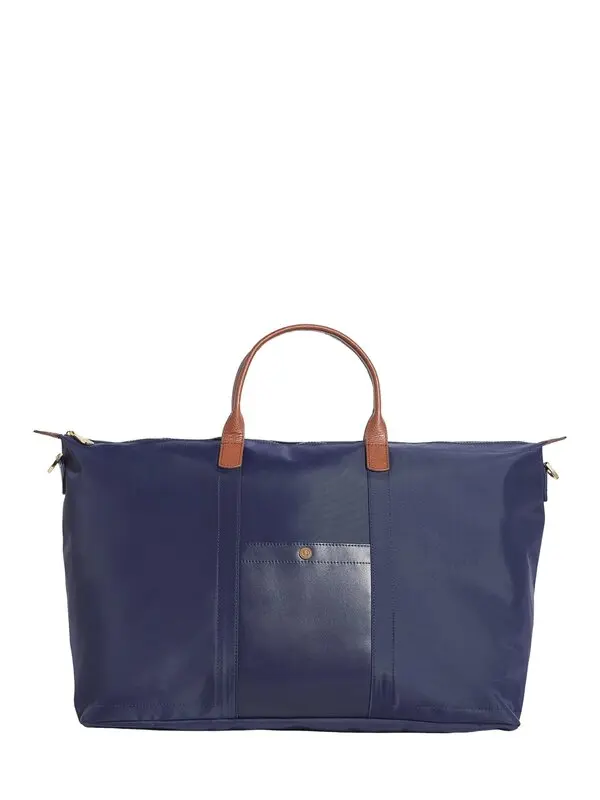Harrods Nylon Overnight Tote - Navy