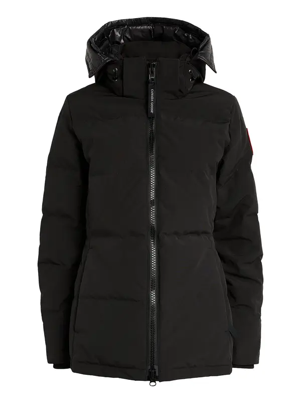Canada Goose Down-filled Chelsea Parka Coat - Black
