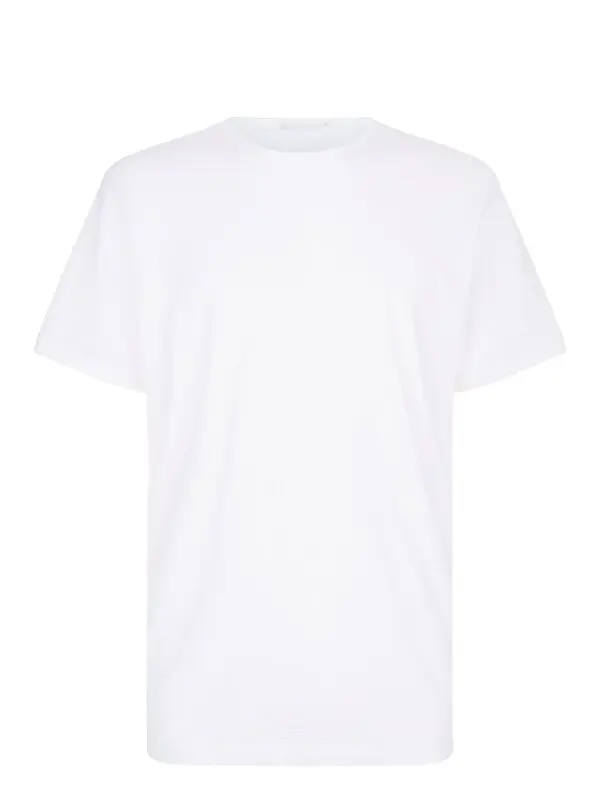 Sunspel Cellular Cotton T-shirt - White
