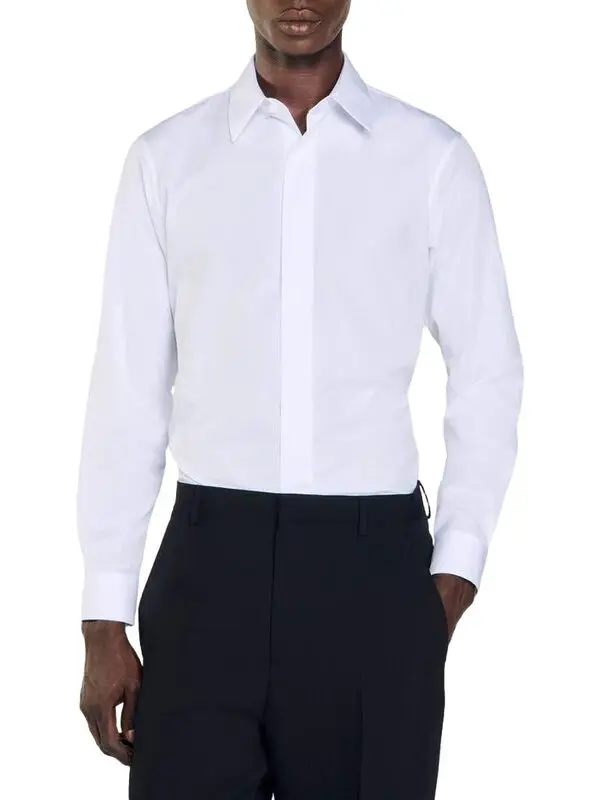 Sandro Cotton Shirt - White