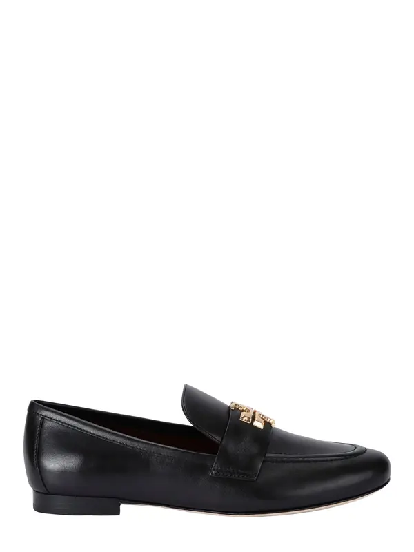 Tory Burch Eleanor Leather Loafers - Black