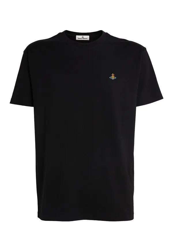 VIVIENNE WESTWOOD Cotton Orb T-shirt - Black