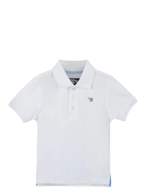 Trotters Harry Polo Shirt - White