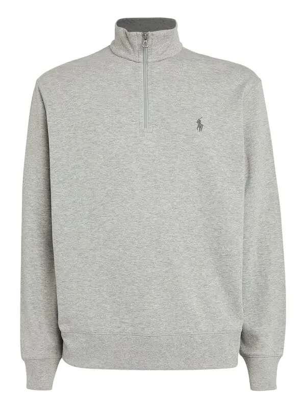 Polo Ralph Lauren Quarter-zip Sweatshirt - Grey
