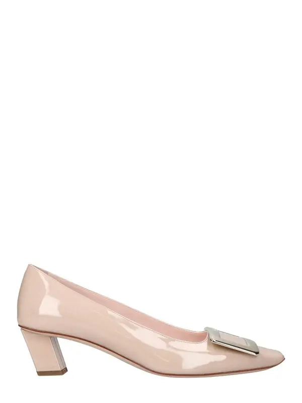 ROGER VIVIER Belle Vivier 45 Pumps - Nude