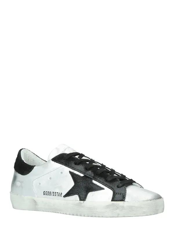 GOLDEN GOOSE Super-star Sneakers - Silver