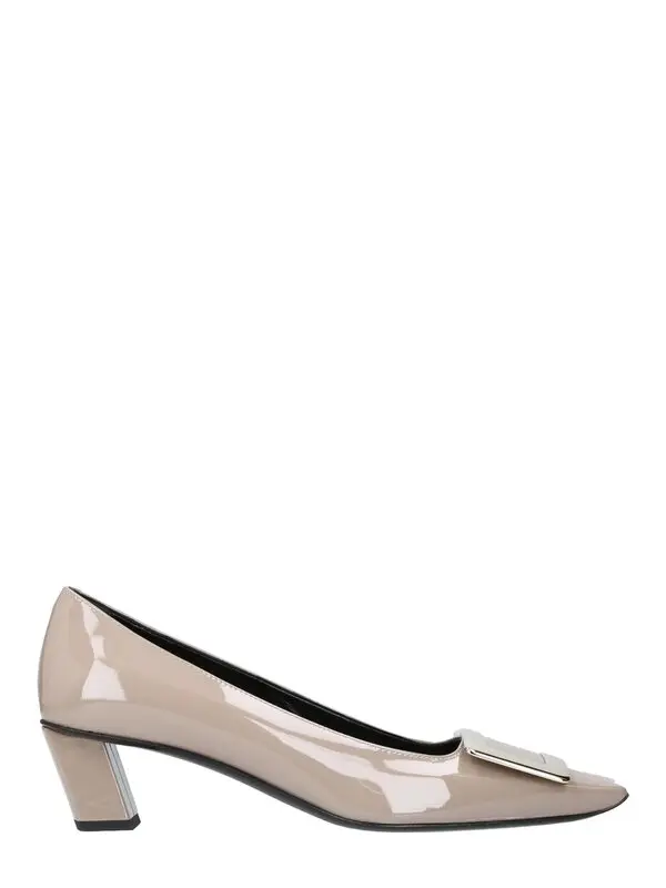 ROGER VIVIER Decolleté Belle Vivier 45 Pumps - Brown