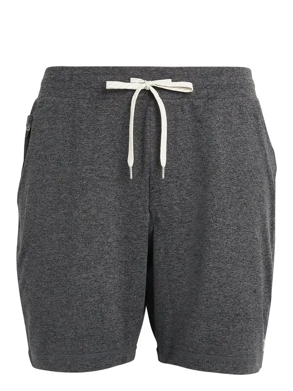 Vuori Ponto Performance Sweat Shorts - Grey