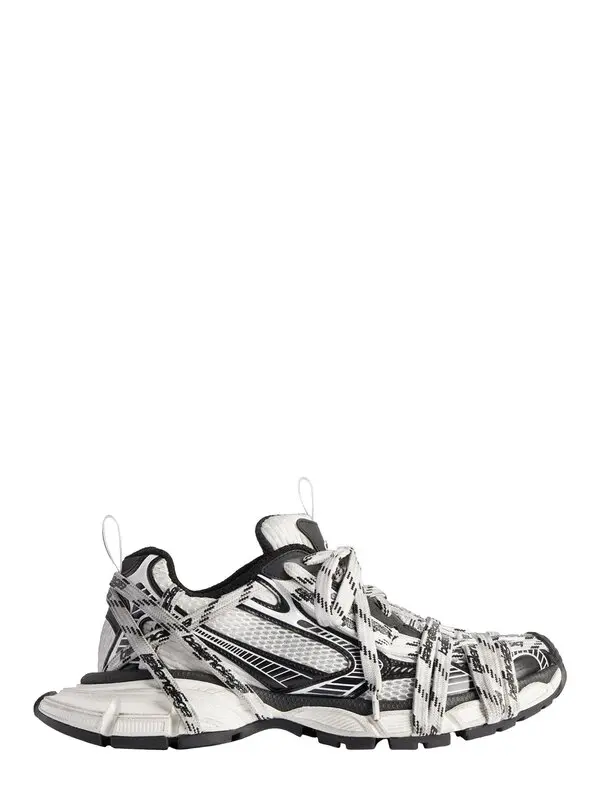 Balenciaga 3xl Extreme Lace Sneakers - White