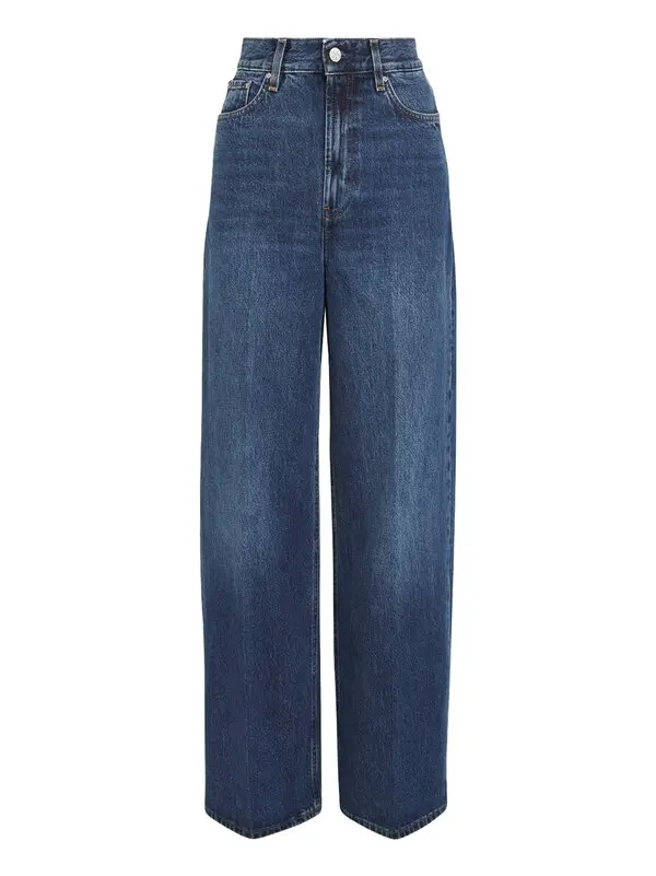 TOTEME Wide-leg Denim Jeans - Blue