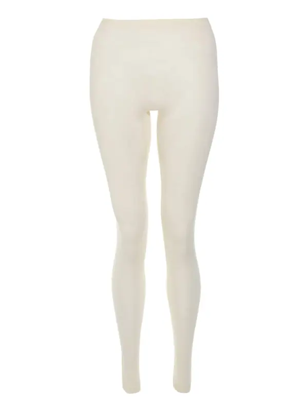 Hanro Pure Silk Leggings - Ivory