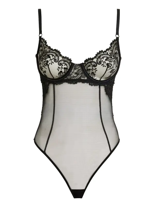 Kiki De Montparnasse Juliette Bodysuit - Black