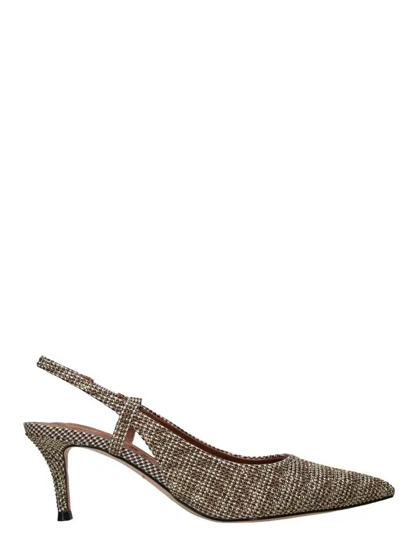 Kurt Geiger Slingback Court Shoes - Beige