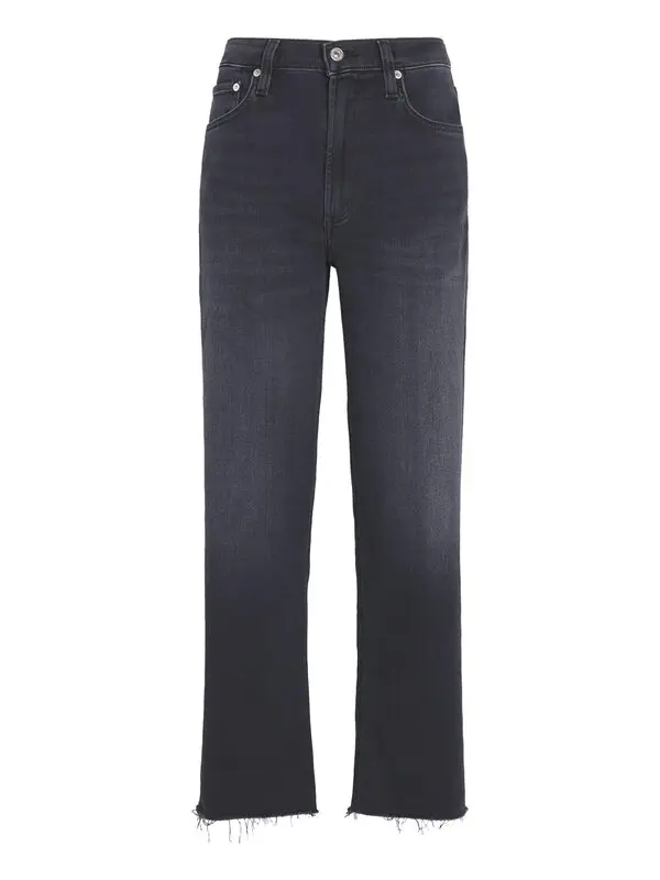 Citizens Of Humanity Palma Straight Leg Jeans - Black
