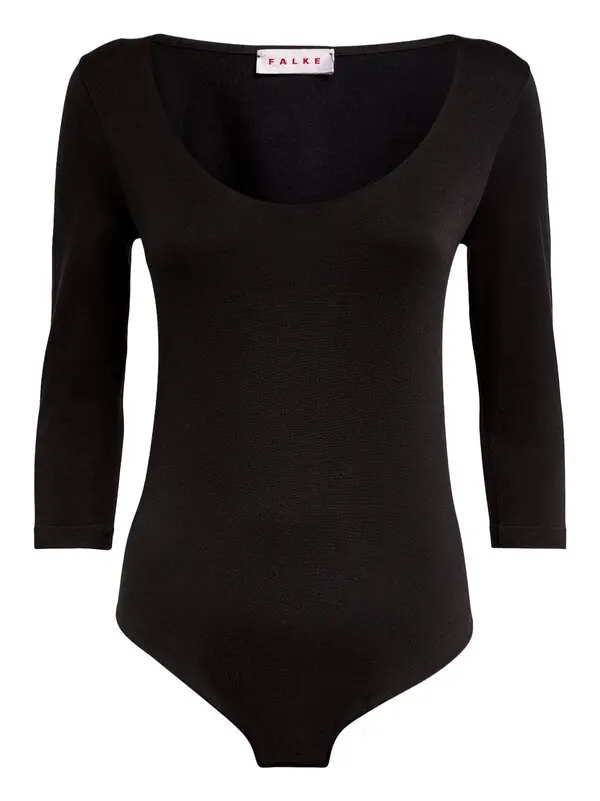 Falke Stringbody Bodysuit - Black