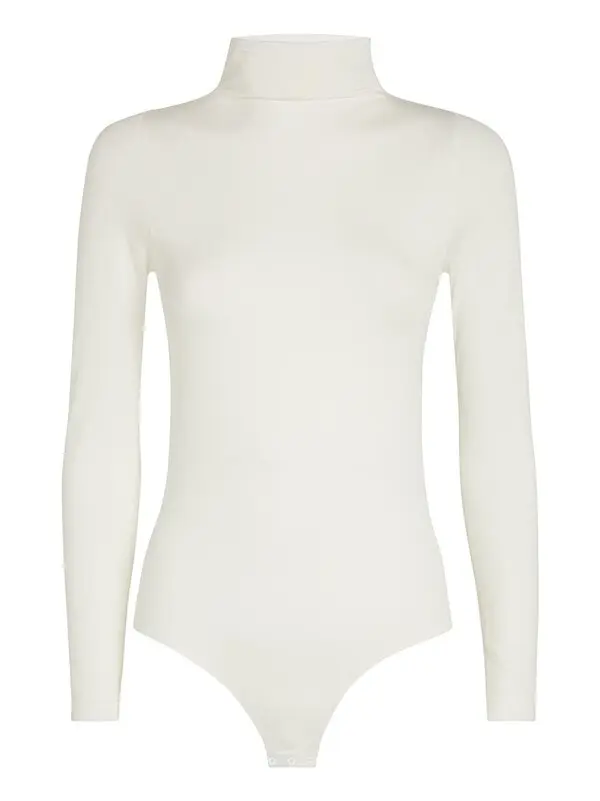 Falke Seamless High-neck Bodysuit - Ivory