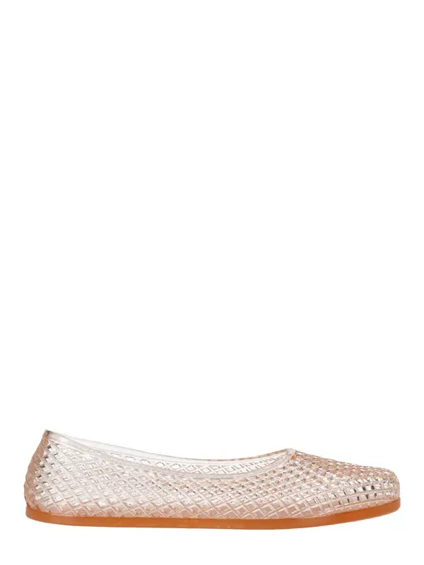 ANCIENT GREEK SANDALS Jelly Iro Ballet Flats - Beige