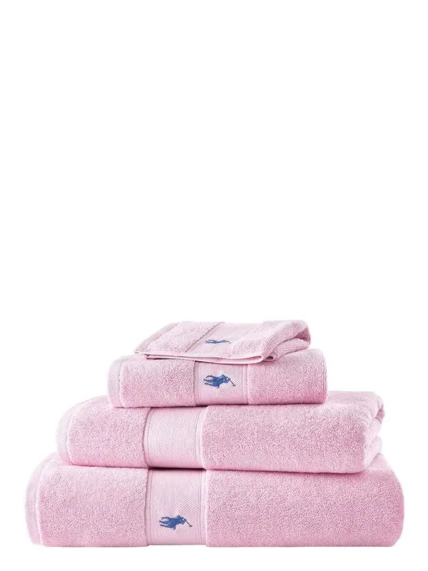 Ralph Lauren Polo Player Bath Sheet - Pink