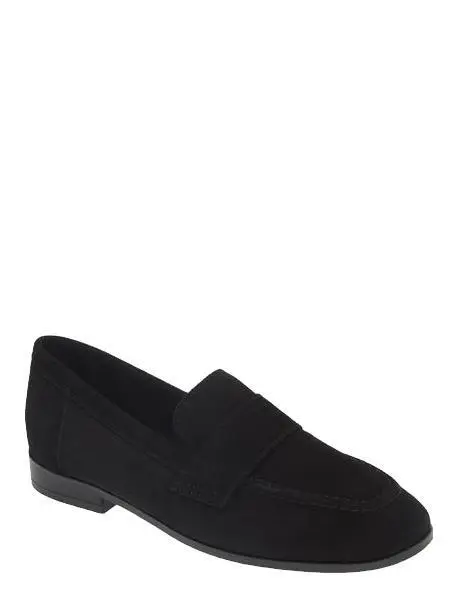 Cordani Ardelle Moc Toe Loafer - Black Suede