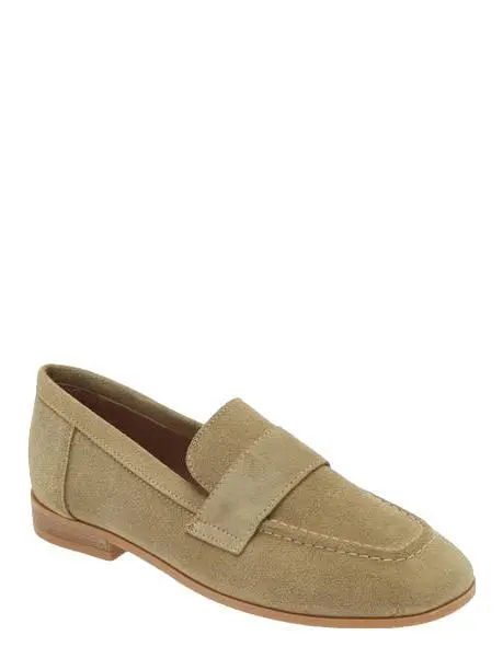 Cordani Ardelle Moc Toe Loafer - Khaki Suede