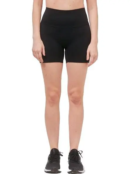 REBODY Hybrid High-waisted Shorts - Metropolis Black