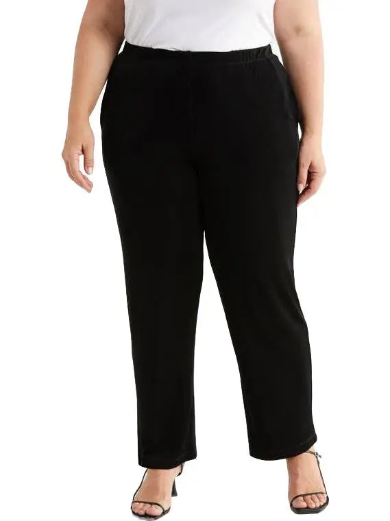 Vikki Vi Pocket Pull-on Pants - Black