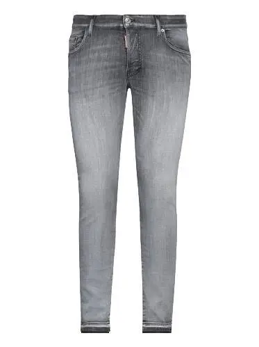 Dsquared2 Cotton Blend Skinny Jeans - Grey