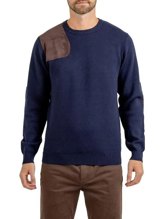 Rainforest Bristlecone Crewneck Sweater - Navy