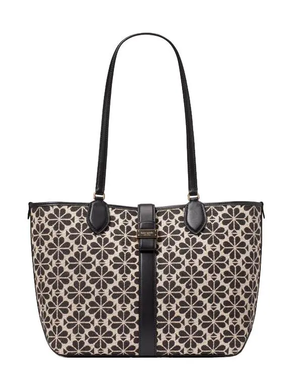 Kate Spade New York Spade Flower Jacquard Tote - Sand Multi
