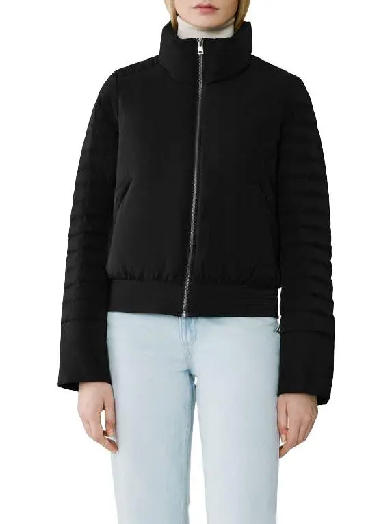 Soia & Kyo Isabella Water Repellent Down Puffer Coat - Black