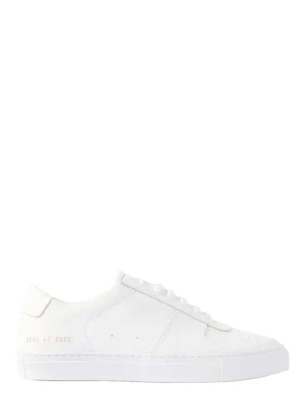 COMMON PROJECTS Bball Leather Sneakers - White