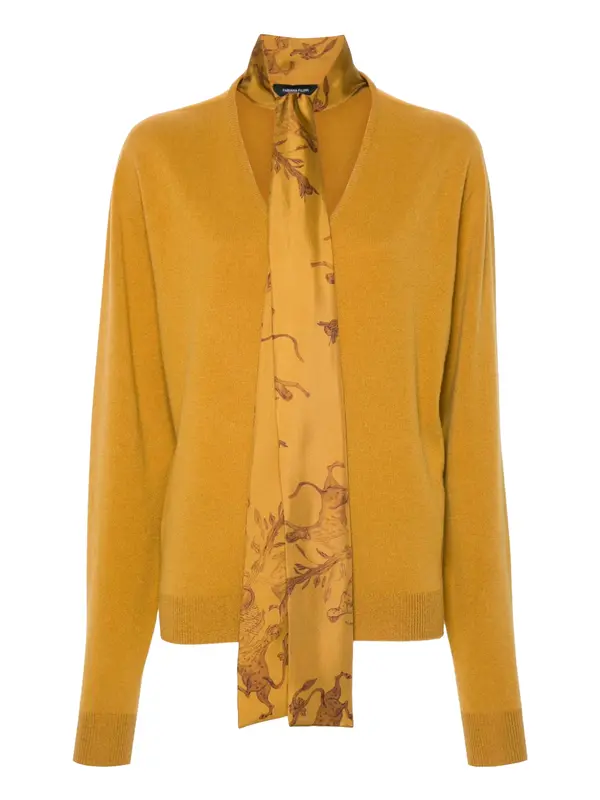 Fabiana Filippi Merino Wool-blend Sweater - Yellow