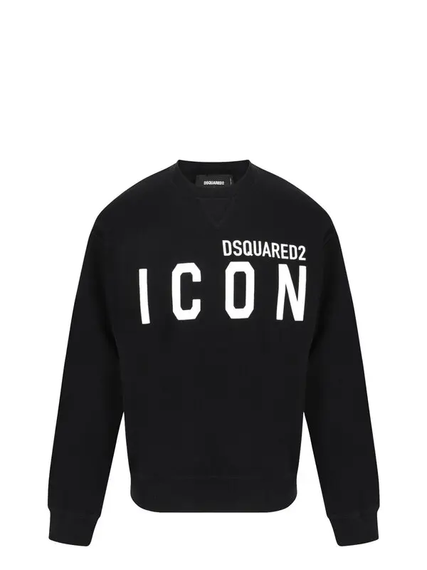 Dsquared2 Logo Print Sweatshirt - Black