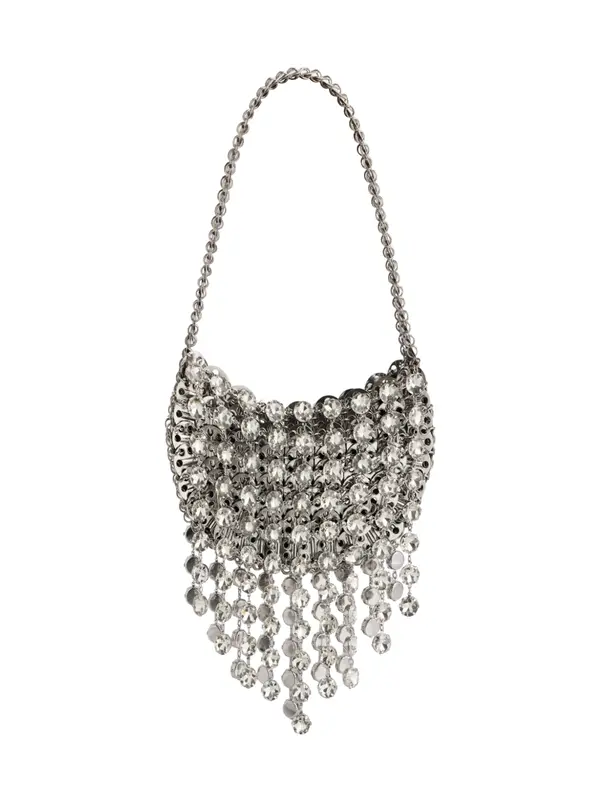 Rabanne 1969 Moon Bag - Silver