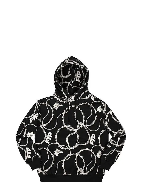 FTP Diamond Chain Pullover - Black