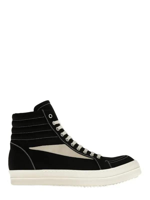 Rick Owens Vintage High-top Sneakers - Black/milk