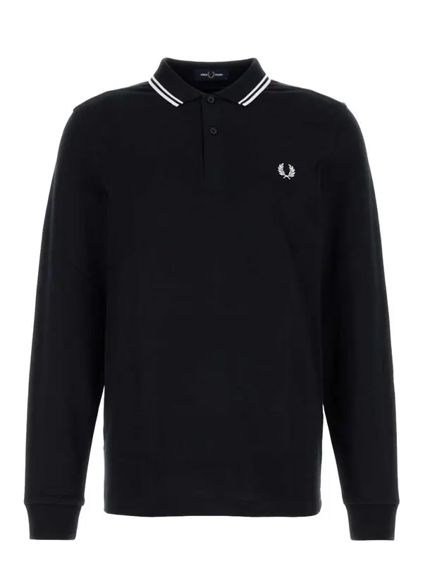 Fred Perry Logo Polo Shirt - Blue