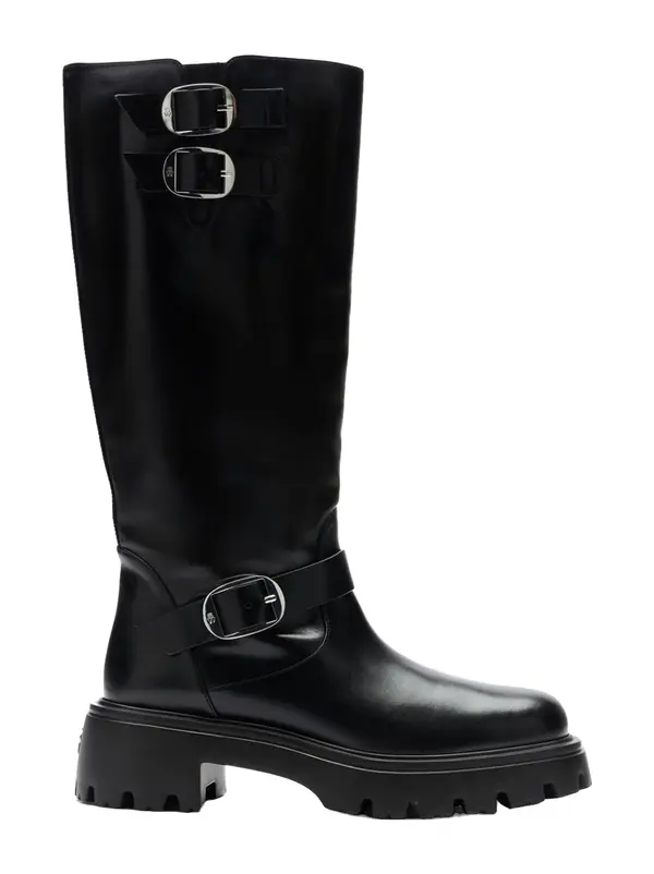 STUART WEITZMAN Emerson Moto Boots - Black