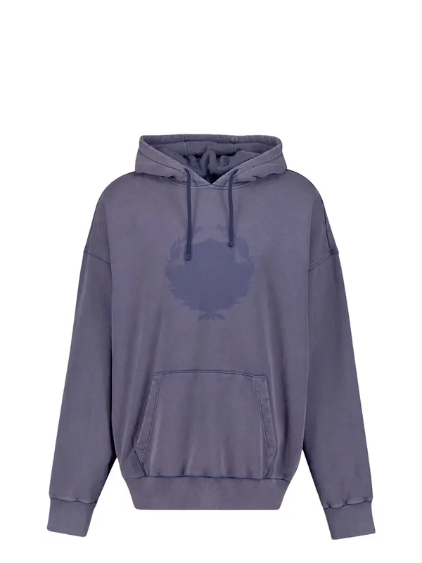 Givenchy Shadow Crest Hoodie - Blue