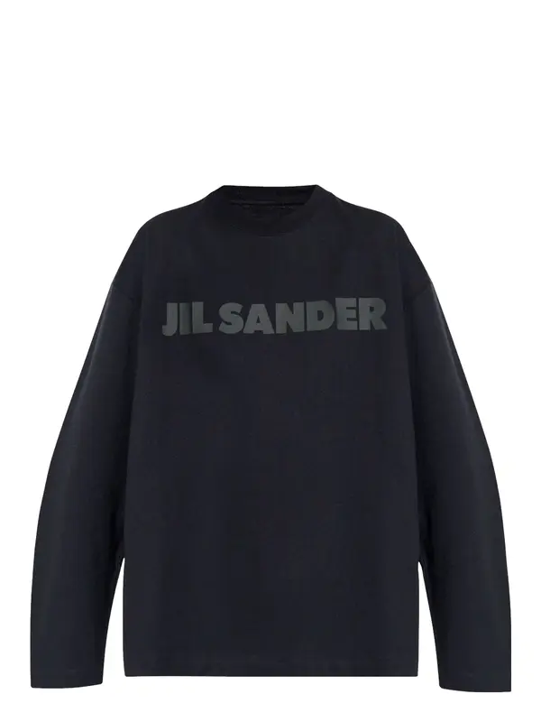 JIL SANDER Logo T-shirt - Black
