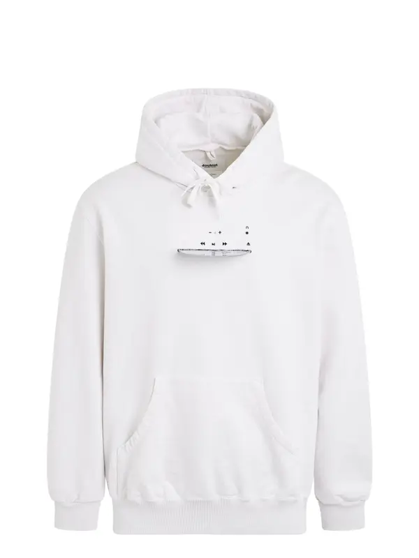 DOUBLET Cd-r Hoodie - White