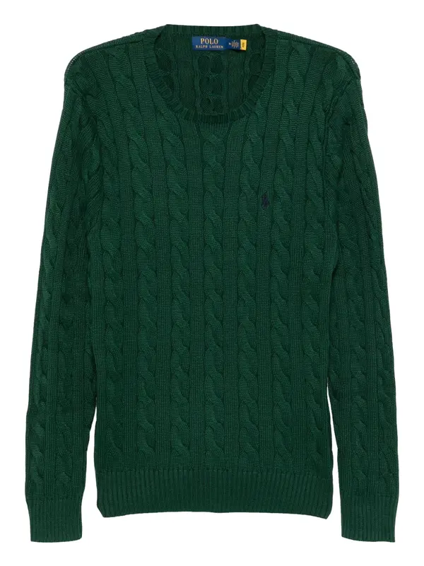 Polo Ralph Lauren Long Sleeve Driver Sweater - Green